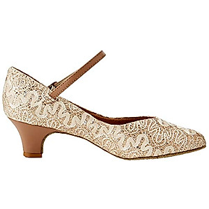 So Danca Women's Ballroom & Latin Shoes, Gold Gold Sparkle Gold Sparkle, 7.5