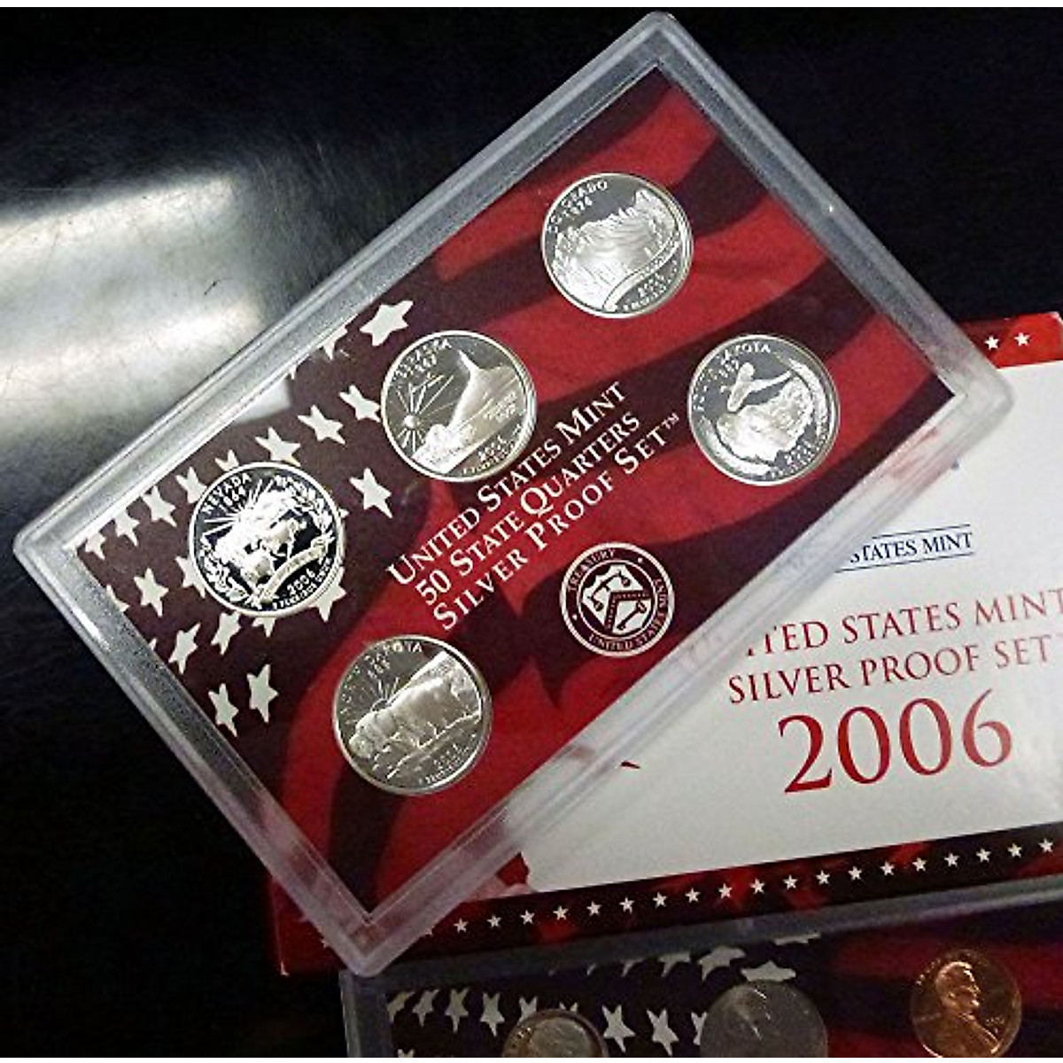 2006 S Silver Proof Set, may have natural toning on silver Various US Mint Proof