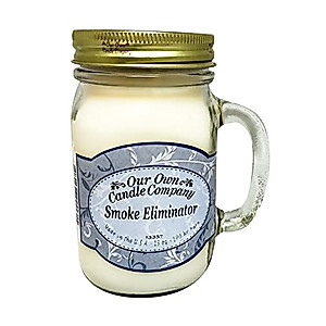 Our Own Candle Company Smoke Eliminator Scented 13 Ounce Mason Jar Candle