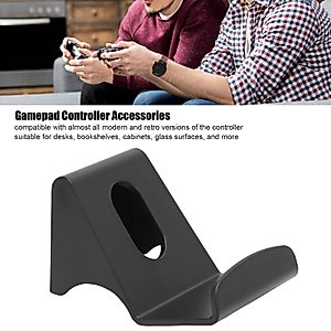 Controller Desktop Stand Holder, Sturdy Universal Controller Stand Wall Holder Mount Stylish Easy to Install for Cabinets