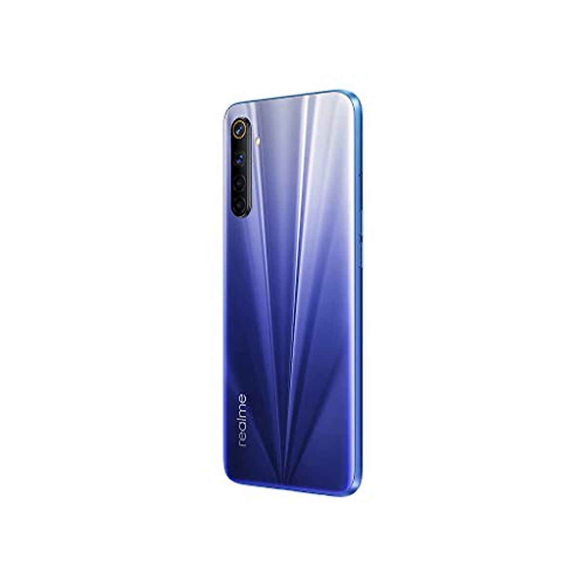 Realme 6 (64GB, 4GB) 6.5" 90Hz Display, 30W Fast Charge, MediaTek Helio G90T, GSM Unlocked Global 4G LTE (T-Mobile, AT&T, Metro) International Model - RMX2001 (64GB SD Bundle, Comet Blue)