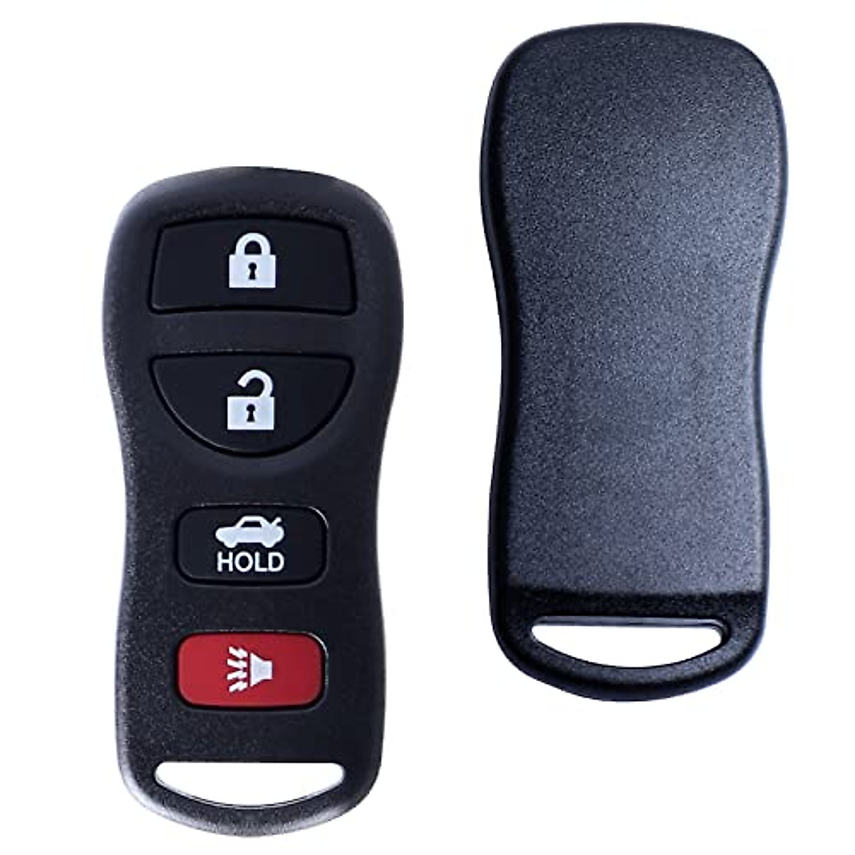 Keyless Entry Remote Key Fob Replacement for Nissan Murano Altima Armada Sentra 350Z / Infiniti I35 G35 KBRASTU15, CWTWB1U758, CWTWB1U821 4Btn (Pack of 2)