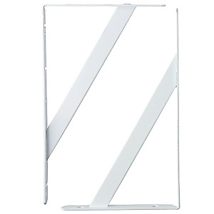 Urjumpea 10 Pack Shelf Brackets 5 inches x 8 inches Heavy Duty Metal Shelf Supports 90 Degree Triangle Wall Mount Angle L Bracket Floating Shelf Brackets with Screws