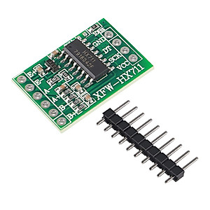 ACEIRMC 8pcs HX711 Weighing Sensor Dual-Channel 24 Bit Precision A/D Module Pressure Sensor for Arduino Raspberry Pi Microcontroller