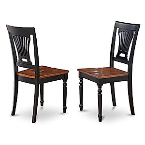 EAST WEST FURNITURE 7 Pc Dining room set-Dining Table and 6 Kitchen Dining Chairs