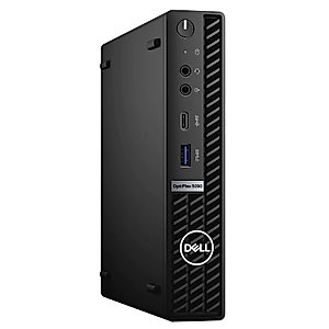 Dell OptiPlex 5090 CWKC3-N 11th Gen Business Mini Desktop Black (Intel i5-11500T 6-Core, 32GB RAM, 4TB SATA SSD, Intel UHD 750, USB 3.2, Display Port, Black, Win 11 Pro)