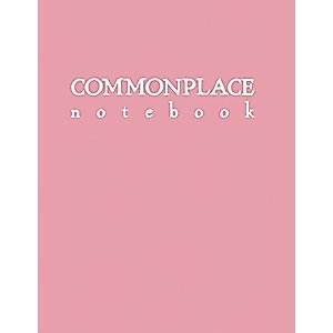 Commonplace Book: Light Pink Softcover Dot Grid Journal for Quotes & Notetaking