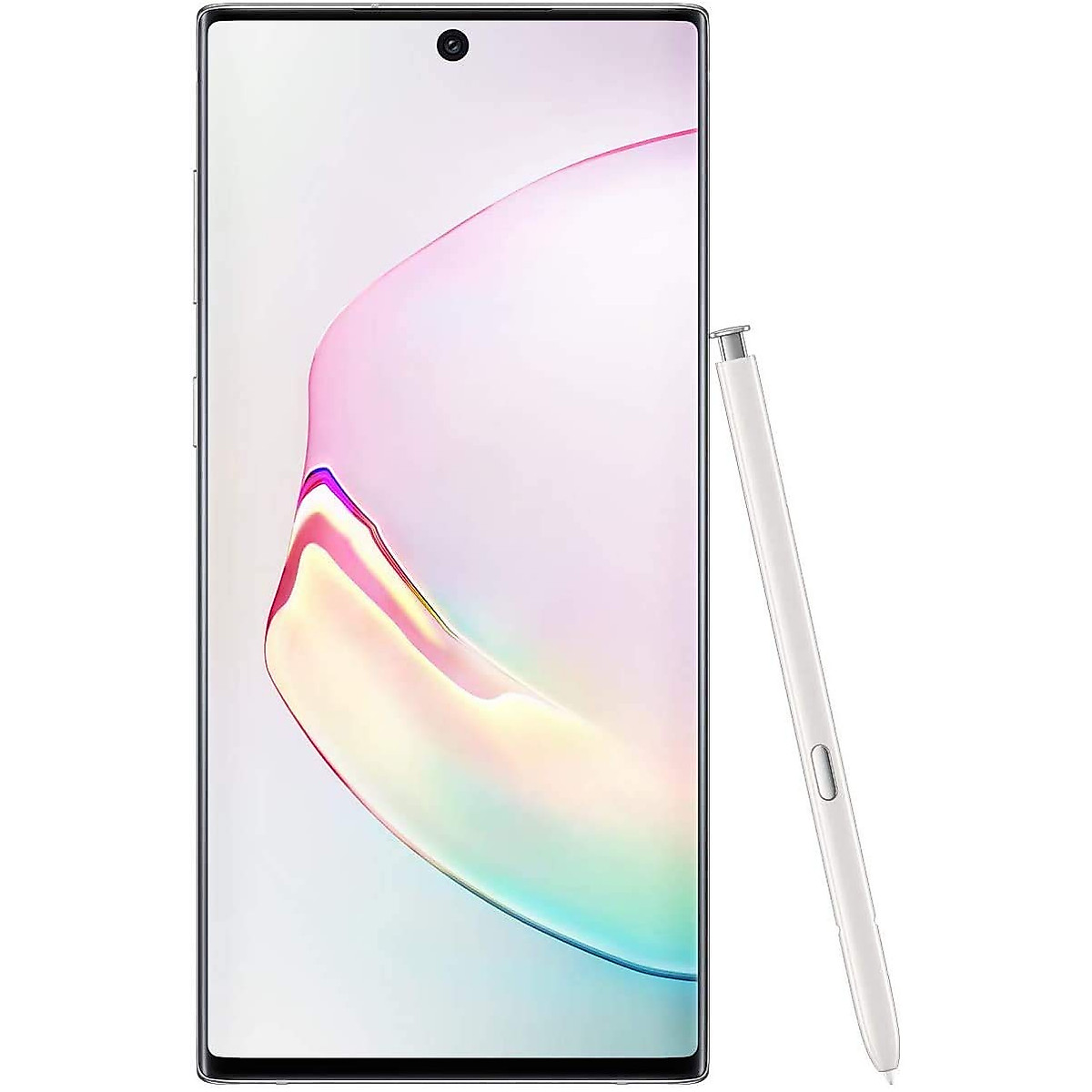 SAMSUNG Galaxy Note 10 (256GB, 8GB) 6.3" AMOLED, IP68 Water Resistant, Snapdragon 855, 4G LTE Fully Unlocked (T-Mobile, Verizon, Global) N970U (w/Wireless Charging Pad, Aura White)