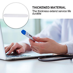 2Pcs Thermometer Case Plastic Digital Thermometer Storage Box Thermometer Containers for Adult 14.5x3x1.5cm (Transparent Color)