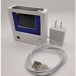 pp-Code WiFi Temperature and Humidity Sensor, Thermometer, Monitor From Anywhere, Email, SMS Alerts, Ideal for Server Room, Lab, Greenhouse, Pets