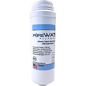 PureWater Replacement Water Filter Cartridge for Keurig B150/K150 B155/K155 K2500 K3000 B3000SE K3500 K4000