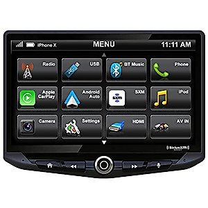 Stinger 10” Stereo Replacement Kit for Toyota Tacoma (2005-2011) with Android Auto, Apple CarPlay, Bluetooth, GPS Navigation, Dual USB Includes Complete Dash Kit Interface (STH10TACOM)