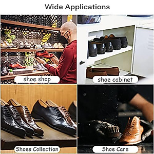 Price Xes Upgraded Plastic Shoe Stretcher, 1 Pair Practical Adjustable Length Shoe Tree, Shoe Display Insert for Women & Men (Storage Bin Design & 7 Way Adjustable), White