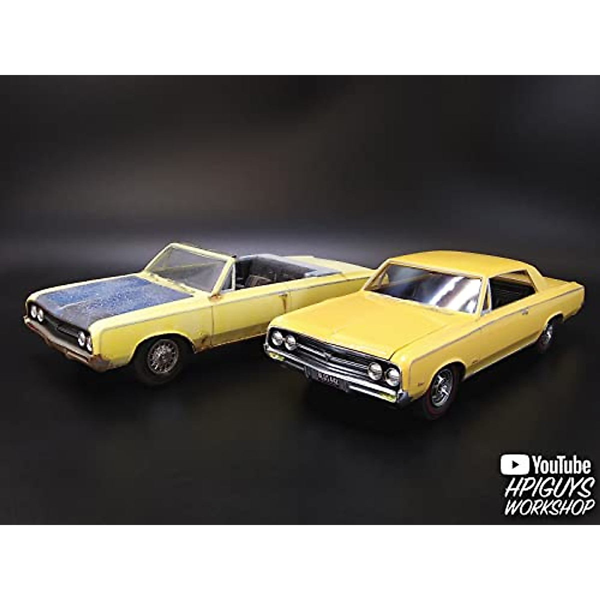 AMT 1964 Olds Cutlass 442 Hardtop 1:25 Scale Model Kit, Factory Color