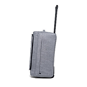 Herschel Wheelie Outfitter 70L Luggage, Raven Crosshatch