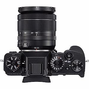 FUJIFILM X-T3 Mirrorless Camera with 18-55mm Lens (Black, USB Charging) Bundle with ProMaster LED Light, Gadget Bag, 2X 64GB SDXC Memory Card, Monopod + More (USA Authorized with Fujifilm Warranty)