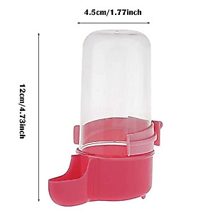 Automatic Bird Feeder Waterer Drinker Pet Bird Feeding Supplies for Bird Cage Feeder Water Seed Dispenser Bottle Drinking Cup