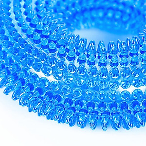 Dog chewed Toys Chewing Teeth Clean, Cute Crystal Ring Design, Chewing Toys, squeaking Dog Toys, it has The Function of molars and Relieving Anxiety, which Increases The Dog's Love for The Owner