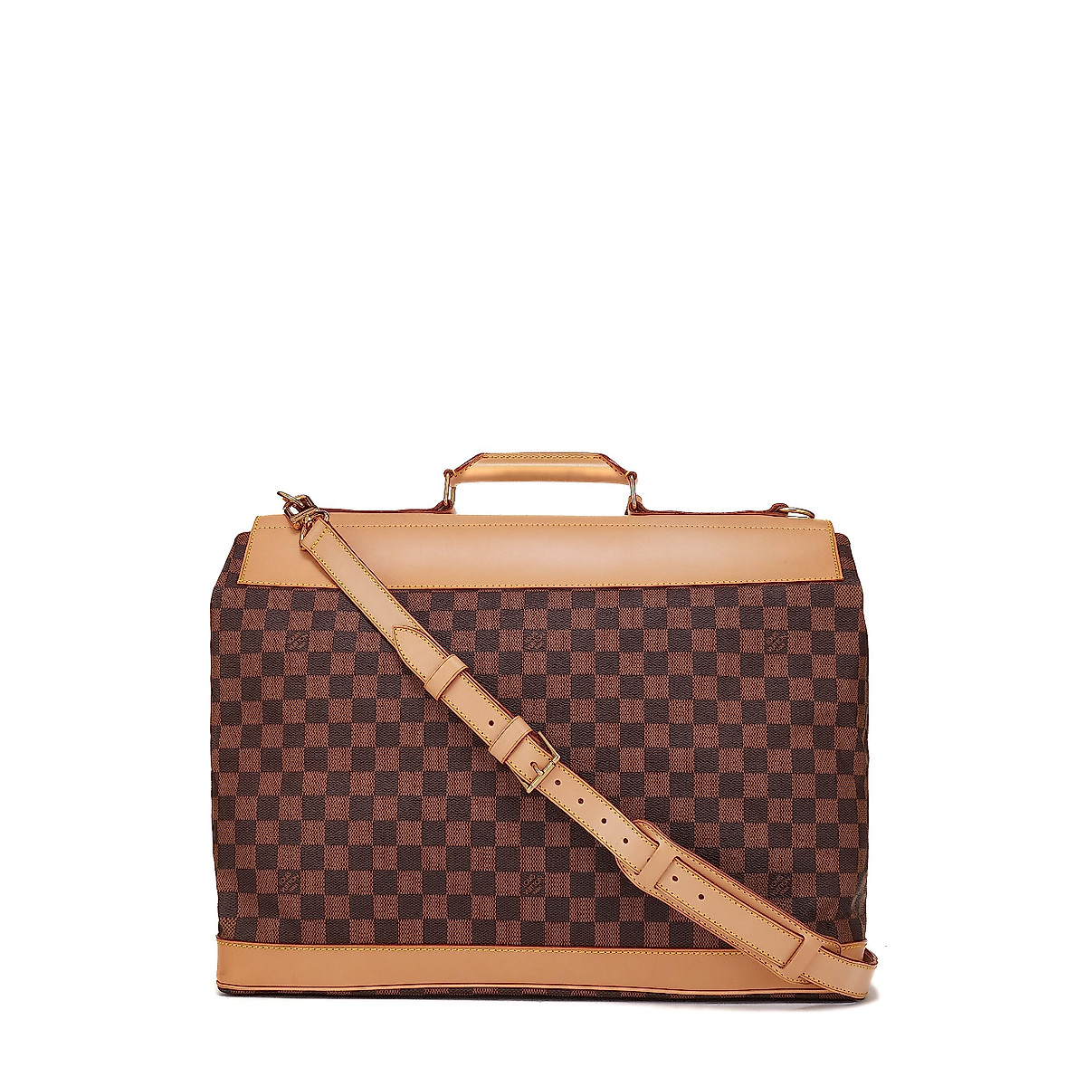 Louis Vuitton, Pre-Loved Damier Ebene Canvas Clipper, Brown
