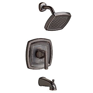 American Standard T018508.278 Edgemere Bath/Shower Trim Kit-1.8 GPM, Legacy Bronze