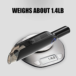 Covoi Cordless Handheld Car Vacuum Cleaner 8000PA High Power Strong Suction Rechargeable Washable Handheld Vacuum Cleaners for Home/Car/Office/Pet Hair/Carpet Cleaning