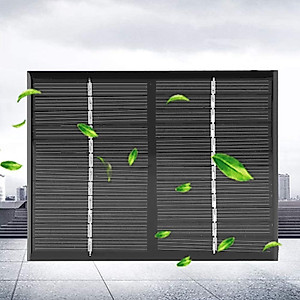 Panel,1.5W 12V Portable Outdoor Waterproof Charger for Emergency Lights, Advertising Lights, Traffic Lights, Home Lights, Electric Fans