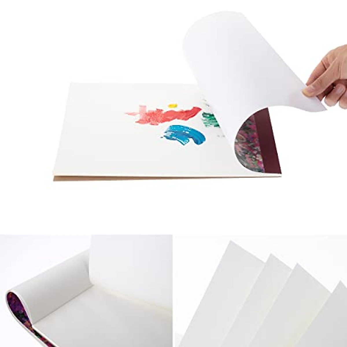 Mr. Pen- Palette Pad, 9"x12", 40 Sheets, Palette Paper, Paint Pad, Acrylic Paint Paper, Drawing Paper, Painting Paper, Disposable Paint Palette Paper, Oil Paint Palette, Watercolor Palette Paper