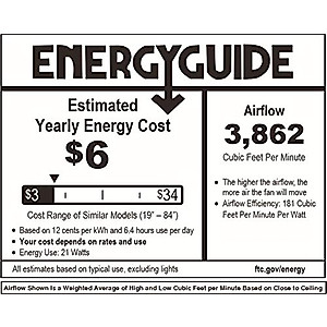 Matthews IR3H-BW-MWH-60 Irene Indoor/Outdoor Damp Location 60" Hugger with Remote & Wall Control, 3 Solid Wood Blades, Barnwood