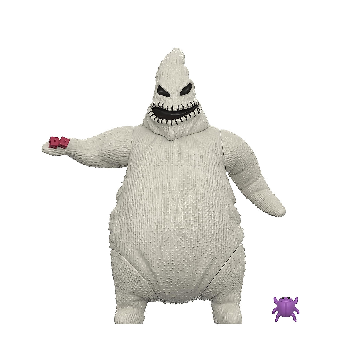 Super7 Tim Burton's The Nightmare Before Christmas Oogie Boogie - 3.75" Disney Action Figure with Accessory Classic Movie Collectibles and Retro Toys