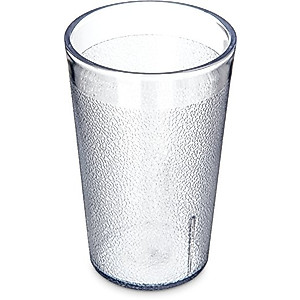 Carlisle FoodService Products Plastic Tumbler 9.5 Ounces Clear (Pack of 24)