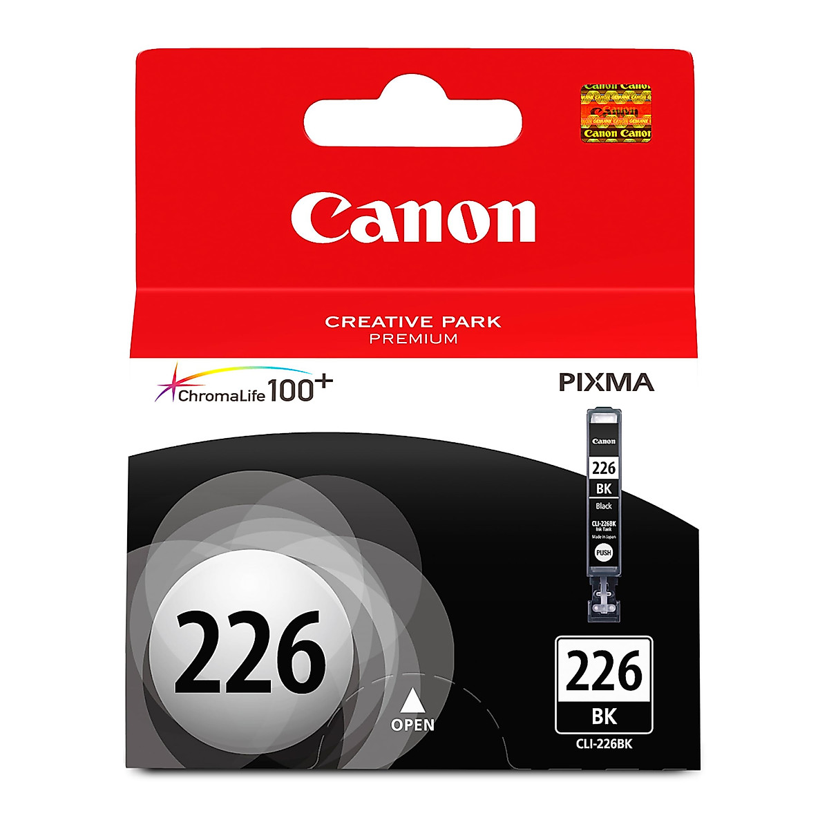 Canon CLI-226 BLACK Compatible to iP4820,iP4920,iX6520,MG5120,MG5320,MG5520,MG8120/MG6120,MG8220/MG6220,MX882,MX892/MX472 Printers