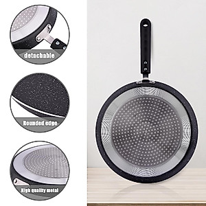OTJENL Nonstick Crepe Pan, 11 Inch Griddle Pan with Scraper & Oil Brush, Griddle Pancake Pan Tortilla Pan, for Cooking Eggs, Frying, Grill, Omelettes, Easy Clean