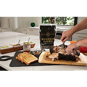 Midwest Barrel Company Authentic Barrel BBQ Smoking Wood (Bourbon Barrel Smoking Wood Chunks)