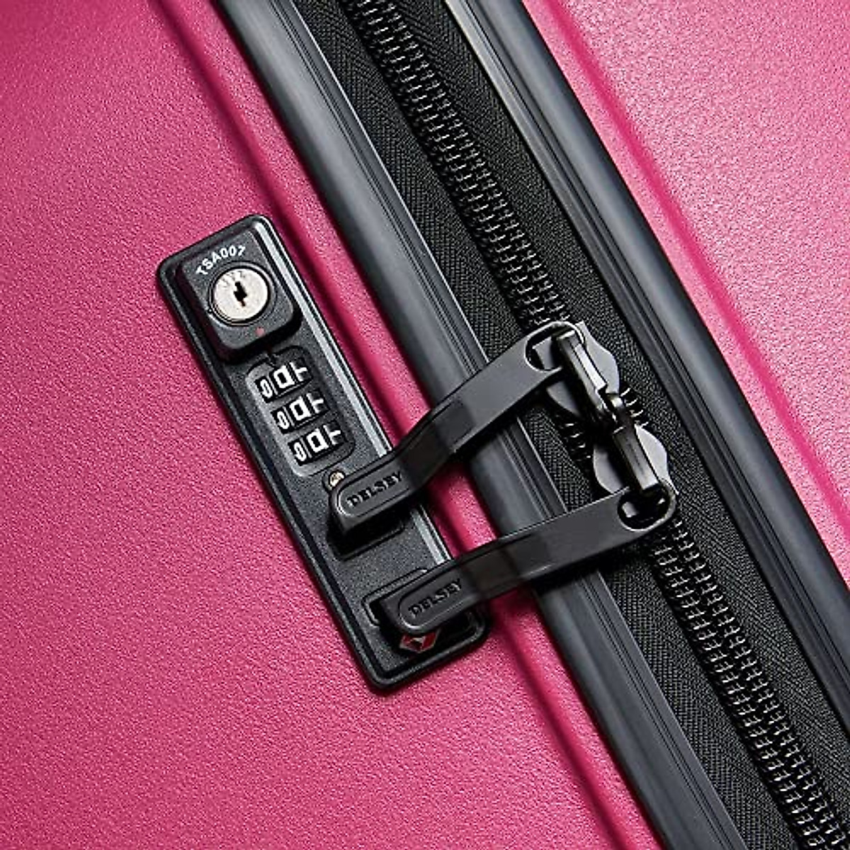 DELSEY PARIS Valise, Raspberry Red, S Slim (55cm)