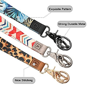 MNGARISTA Hand Wrist Lanyard Key Chain, Cool Keychain Wristlet, Wristlet Strap with Car Keychain, Original