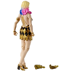 Mattel DC Comics Multiverse Suicide Squad Action Figure, Harley Quinn Collectible Toy with Ultimate Croc Build-A-Parts, Signature Look
