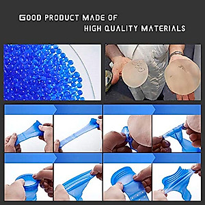 Shower Floor Drain Backflow Preventer, Waterless Trap Seal, One Way Drain Valve Sewer Core (1.72-2 inch, Blue)