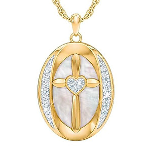 The Danbury Mint Grandaughter Greatest Blessing Pendant #1576-0010