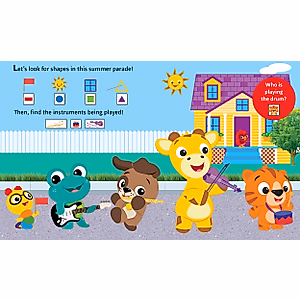 Baby Einstein - My First Smart Pad Library Electronic Activity Pad and 8-Book Library - PI Kids