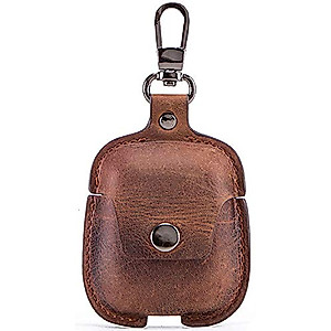 Airpods Case Leather Airpods Case Cover Genuine Leather for Apple …