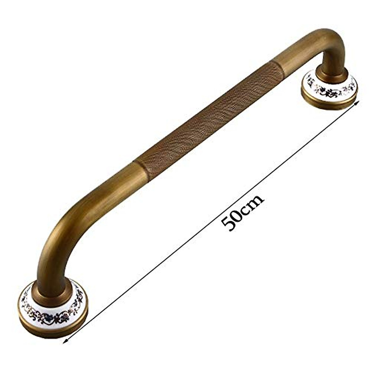 CRODY Bath Wall Attachment Handrails Grab Bar Rails Bathroom Shower Bathroom Grab Bar,Wall Mounted Straight Towel Rack,Shower Room Safety Handrail