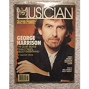 George Harrison - Musician Magazine - #109 - November 1987