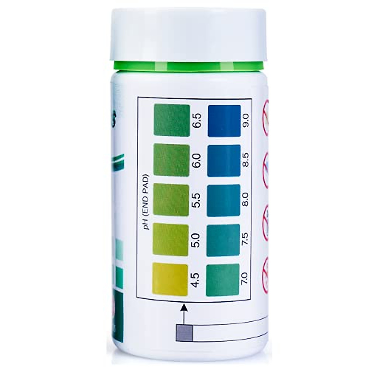 SuperCheck pH Test Strips, 4.5-9.0 ppm, 100 Count, pH balance Test Strips for Women, pH Strips for Testing Alkaline and Acid Levels in The Body, Monitor Your pH Levels Using Saliva and Urine, pH Paper