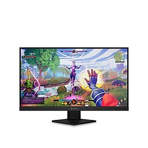 OMEN 25i Gaming Monitor, 1080p IPS FHD Display, 165Hz with 1ms Response Time, VESA HDR 400, NVIDIA G-SYNC Compatible, AMD FreeSync Premium Pro, VESA Mounting, Console Compatible, Eyesafe Screen, Black
