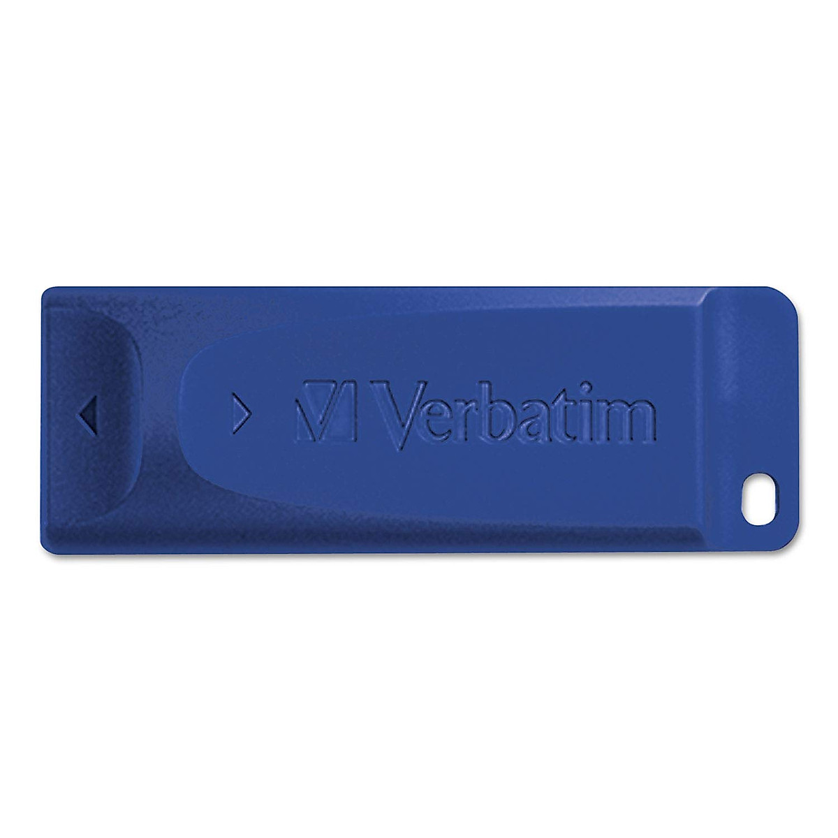 Verbatim 4GB USB 2.0 Flash Drive - Cap-Less & Universally Compatible - Blue, Model:97087