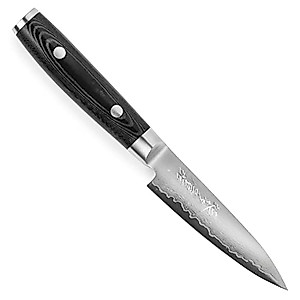Yaxell Ran Plus 4" Paring Knife - Made in Japan - 67 Layers VG10 Damascus