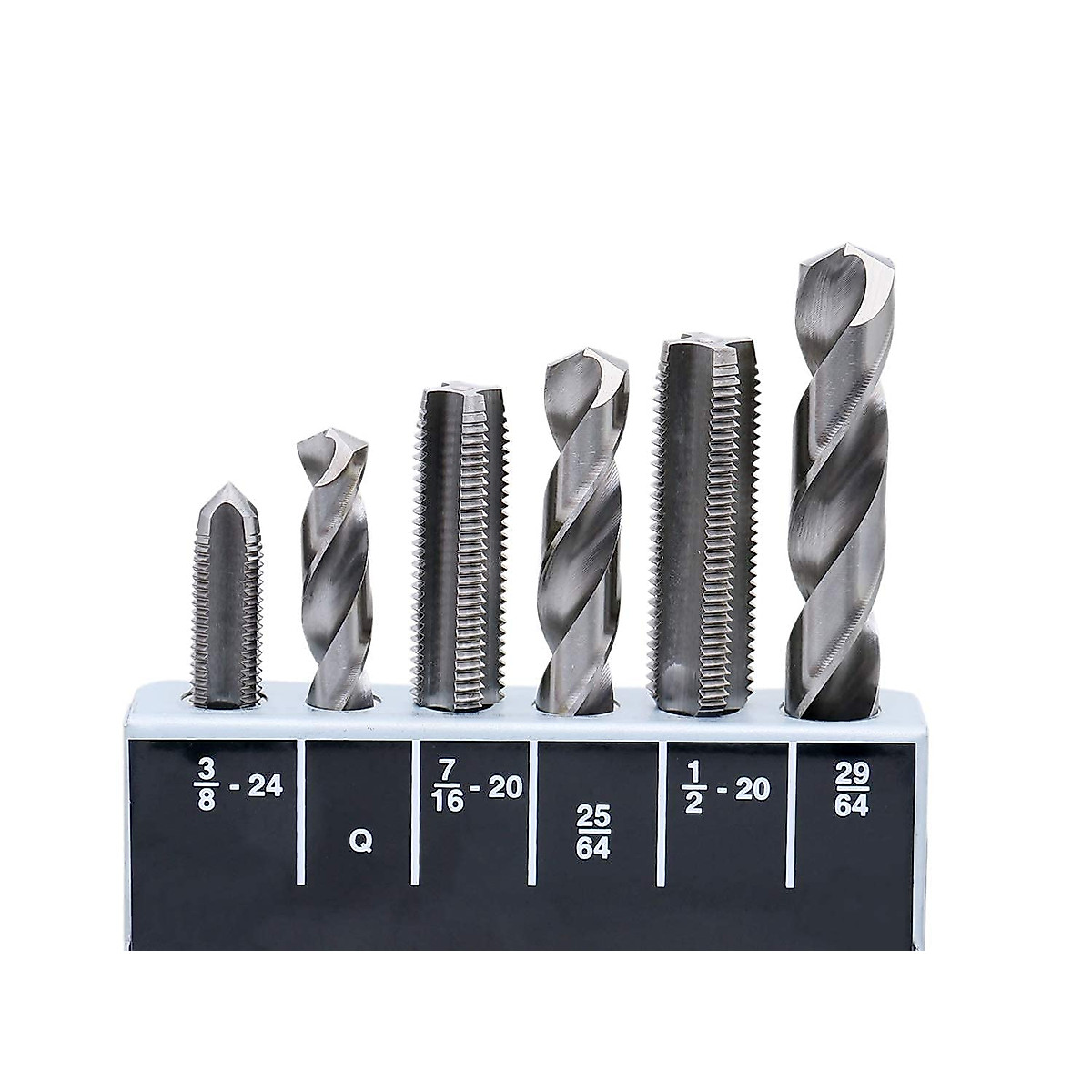 Accusize Industrial Tap & Drill Bundle: Metric, UNF, UNC Sets