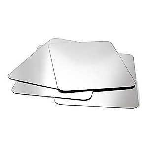 hand2mind Plastic Mirrors, 4" x 6" (Pack of 4)