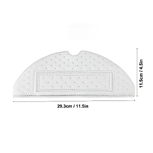 CHICIRIS Roborock Mop Pads, Replacement Mop Pads, Sweeping Robot Mop Pads, 20pcs Sweeping Robot Accessory Mopping Cloth Replacement Pads for Xiaomi Roborock S7, S7+, T7S, T7 SPlus