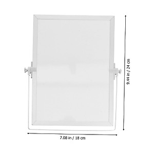 Ciieeo Magnetic Easel Tabletop whiteboard Dry Erase whiteboard Stand Painting Easel Mini Easel Stand Chalkboard Easel Planner Reminder Board Desktop White Board Blackboard
